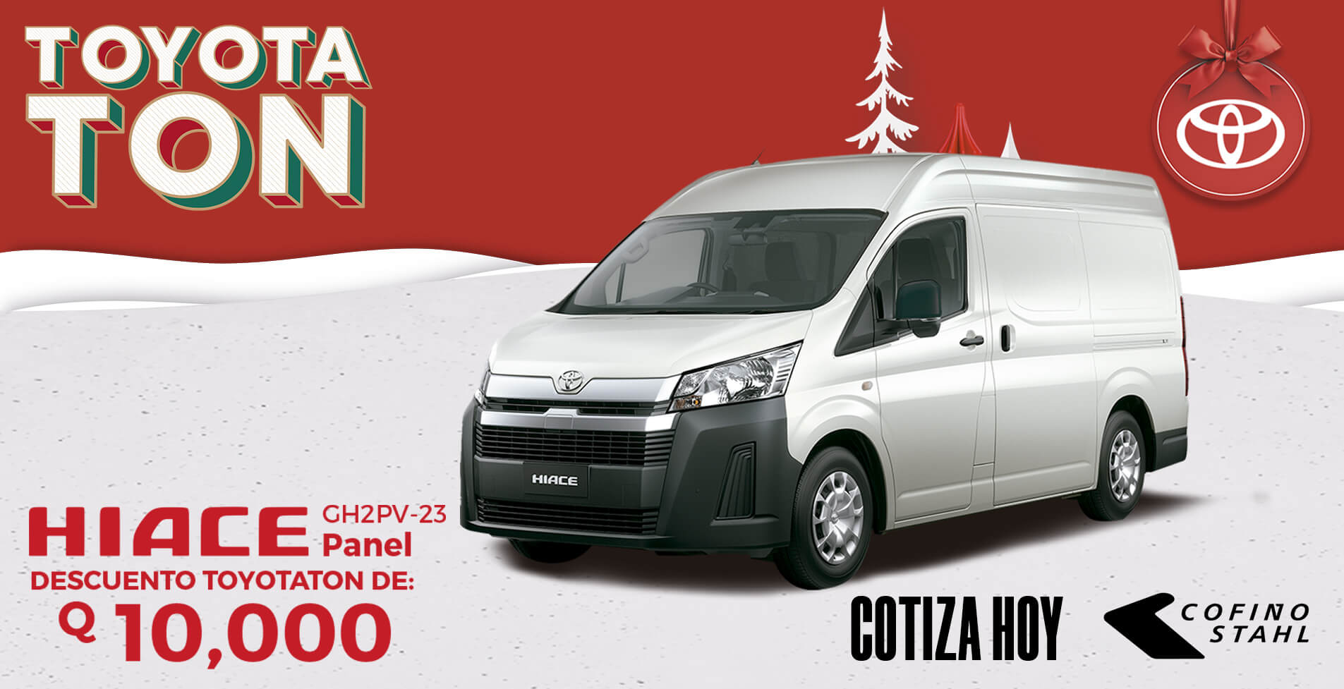 Toyota Hiace Panel Techo Alto | Promociones La Hora