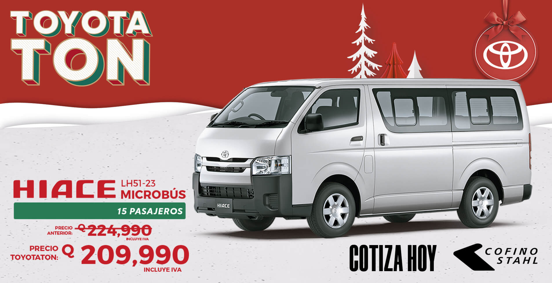 Toyota Hiace Microbus LH51 | Promociones La Hora