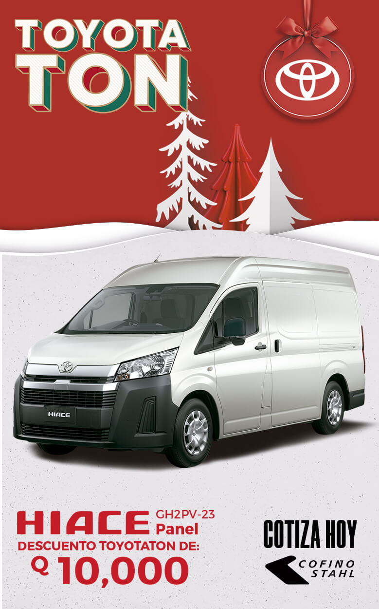 Toyota Hiace Panel Techo Alto | Promociones La Hora