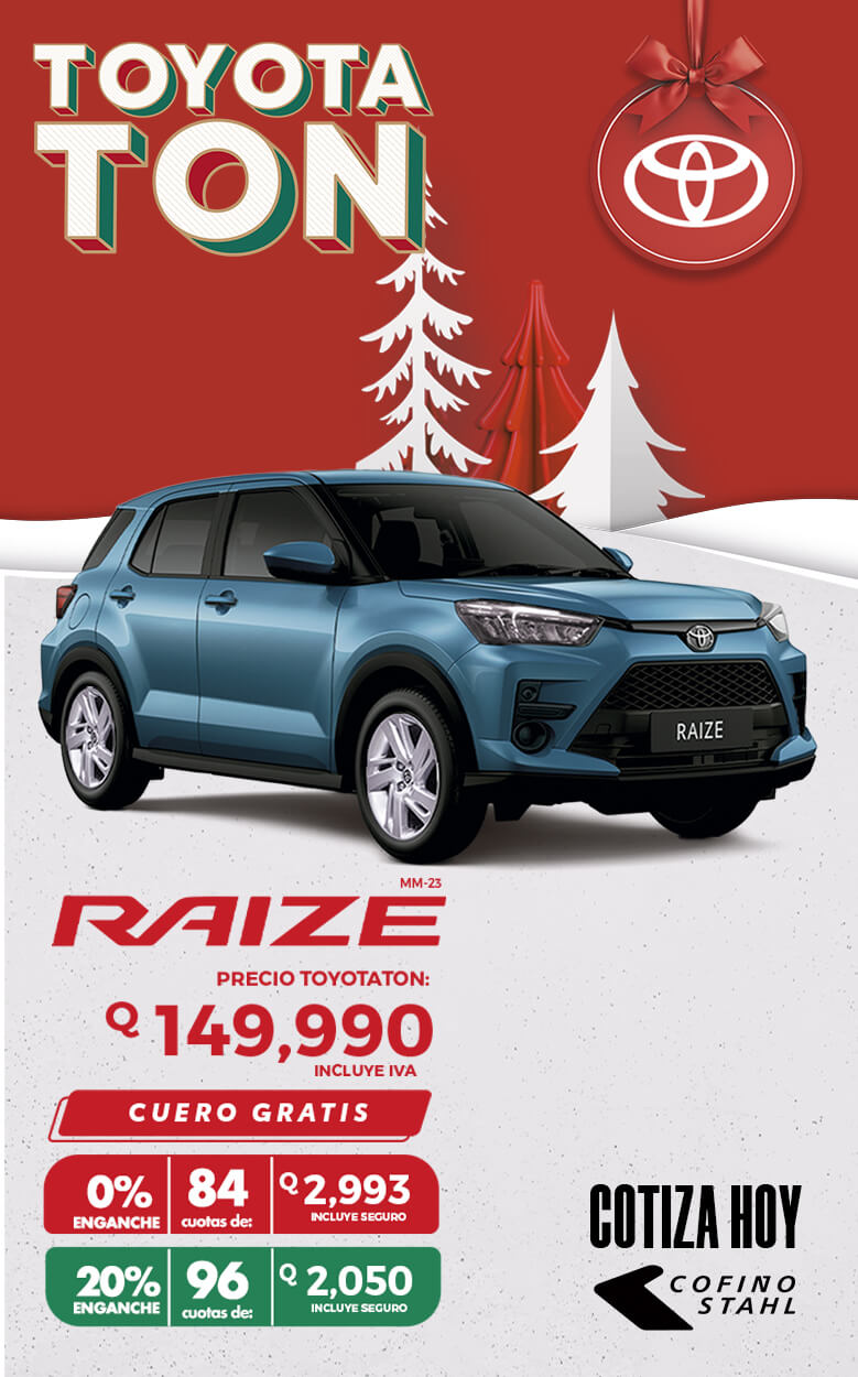 Toyota Raize | Promociones La Hora